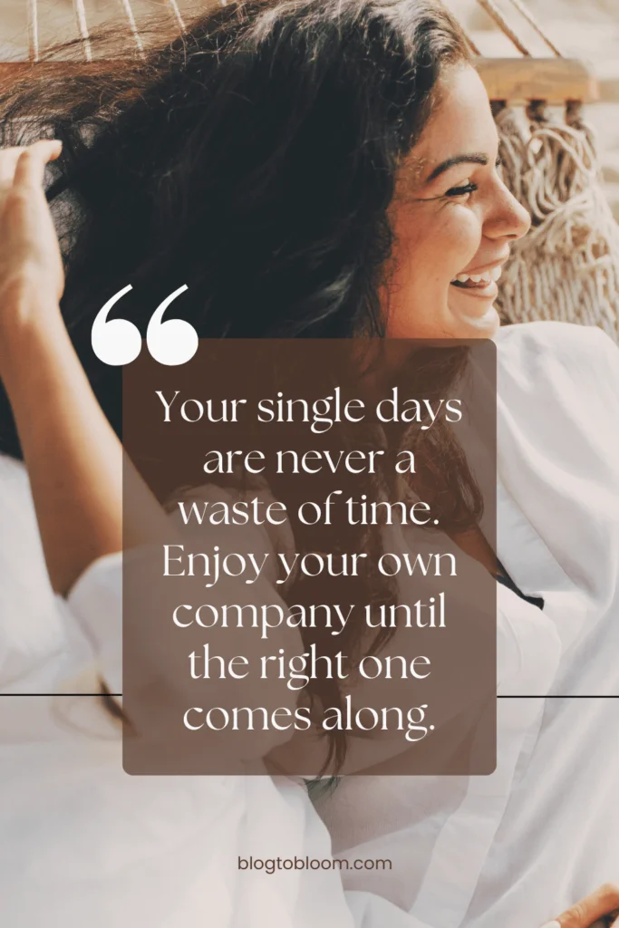 Loving Being Single Quotes 🙌🪐🍀 I Enjoy Being Single, But Yes,