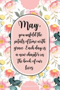 39 Hello May Quotes to Embrace the Blossoms of Time - Blog to Bloom