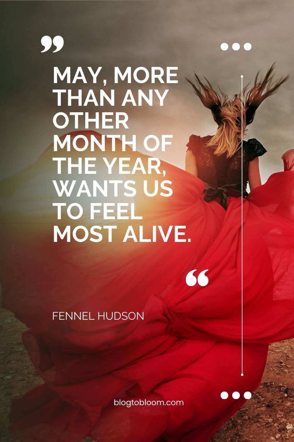 39 Hello May Quotes to Embrace the Blossoms of Time - Blog to Bloom