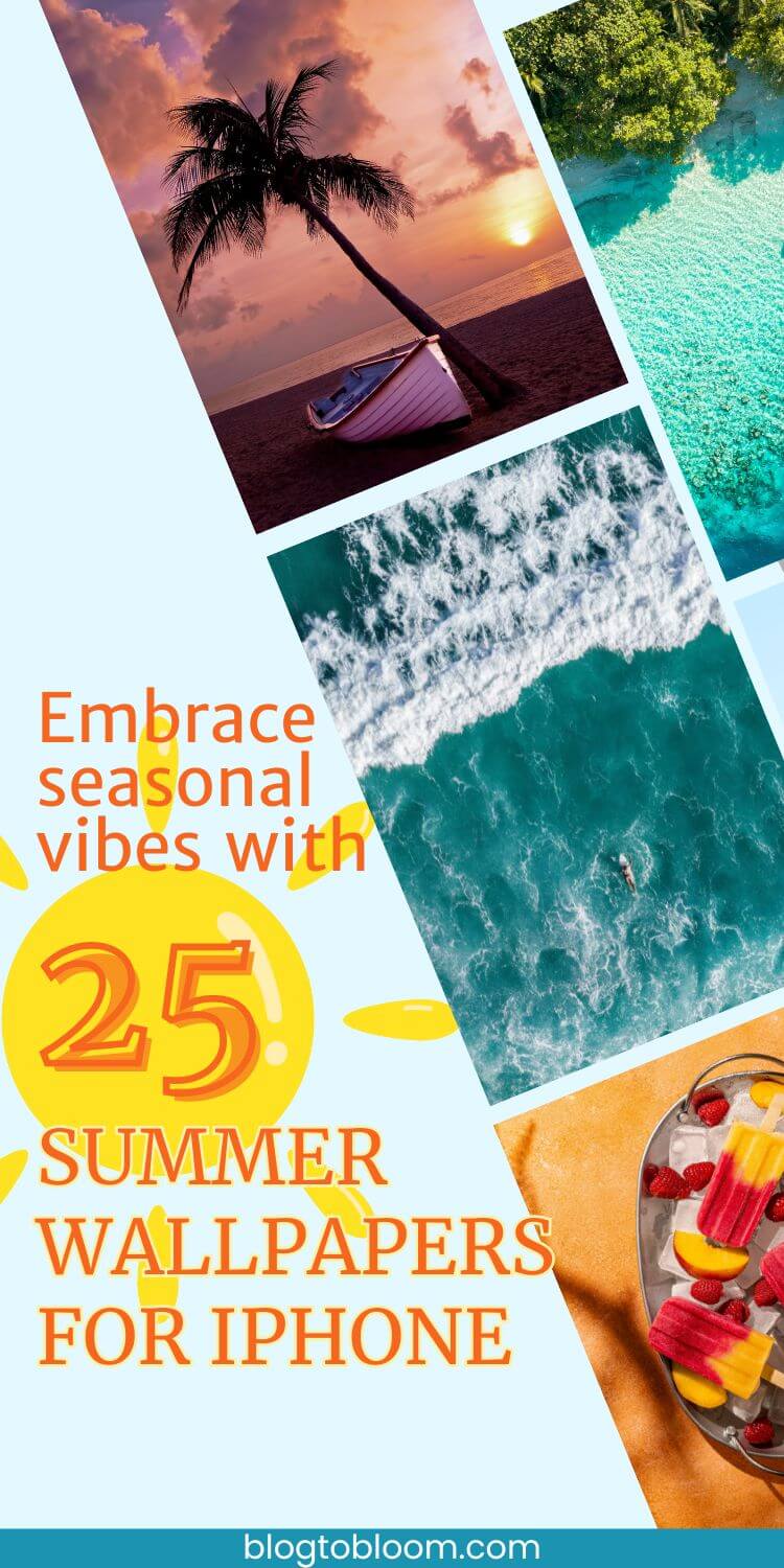 25 Free Summer Wallpapers for iPhone to Evoke Summer Vibes - Blog to Bloom